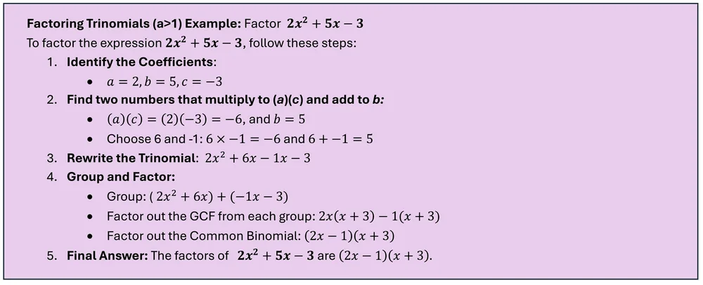 Factoring Trinomials Worksheet Library — Mashup Math