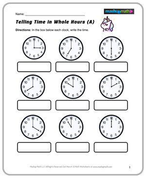 Free Kindergarten Math Worksheets—Printable — Mashup Math