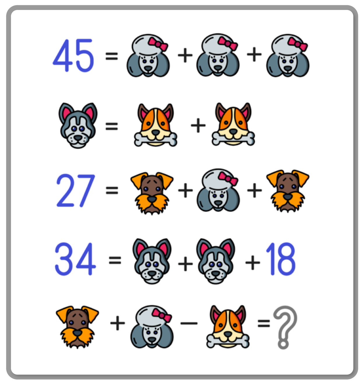 Math Puzzles For Middle School Mashup Math
