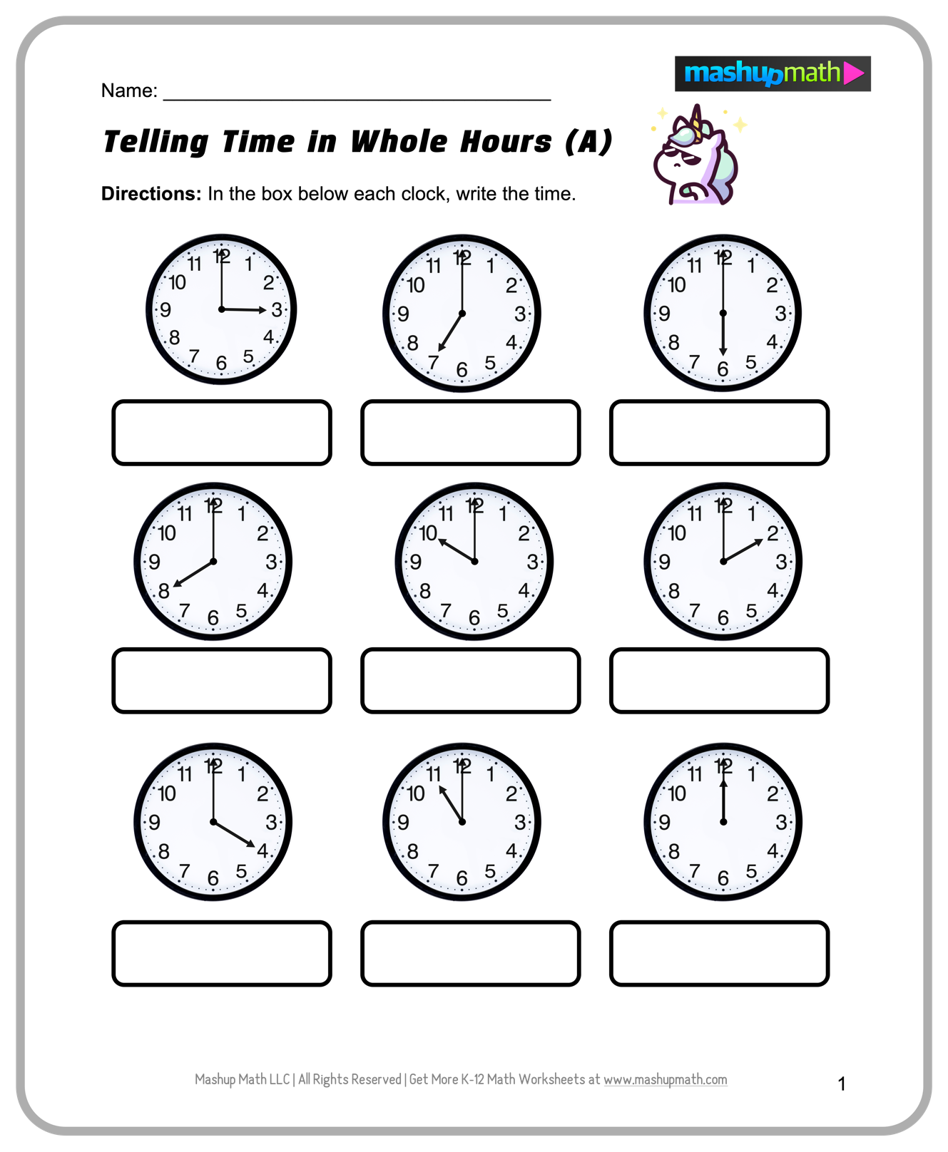 Free 2nd Grade Math Worksheets—Printable w/ Answers — Mashup Math