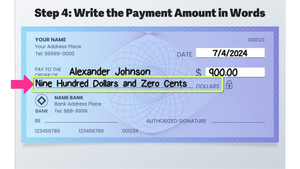 How to Write a Check—Explained with Examples — Mashup Math