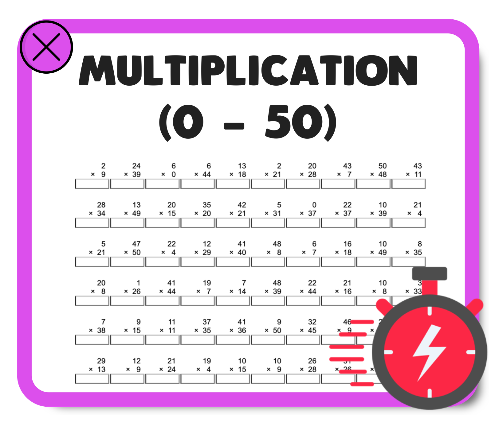 Math Minutes—Play Now for Free! — Mashup Math
