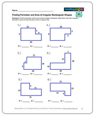 Free 6th Grade Math Worksheets—Printable w/ Answers — Mashup Math