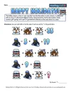12 Days of Holiday Math Puzzles—Printable K-8 Worksheets — Mashup Math