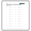 Free Adding and Subtracting Fractions Worksheets — Mashup Math