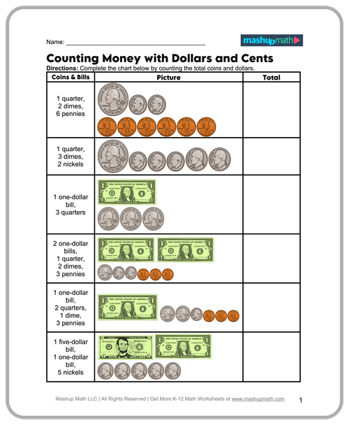 Free 3rd Grade Math Worksheets—Printable w/ Answers — Mashup Math