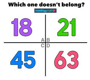 How to Use 'Which One Doesn't Belong?' Math Activities to Boost ...