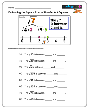 Free Algebra 1 Worksheets—Printable w/ Answers — Mashup Math