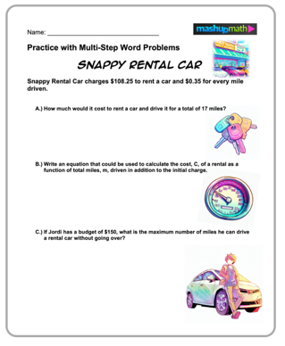 Free 6th Grade Math Worksheets—Printable w/ Answers — Mashup Math