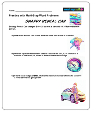 Free 6th Grade Math Worksheets—Printable w/ Answers — Mashup Math