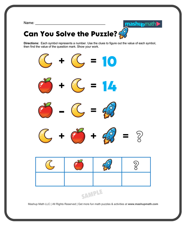 Puzzles — Mashup Math