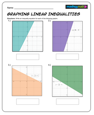 Free Algebra 1 Worksheets—Printable w/ Answers — Mashup Math