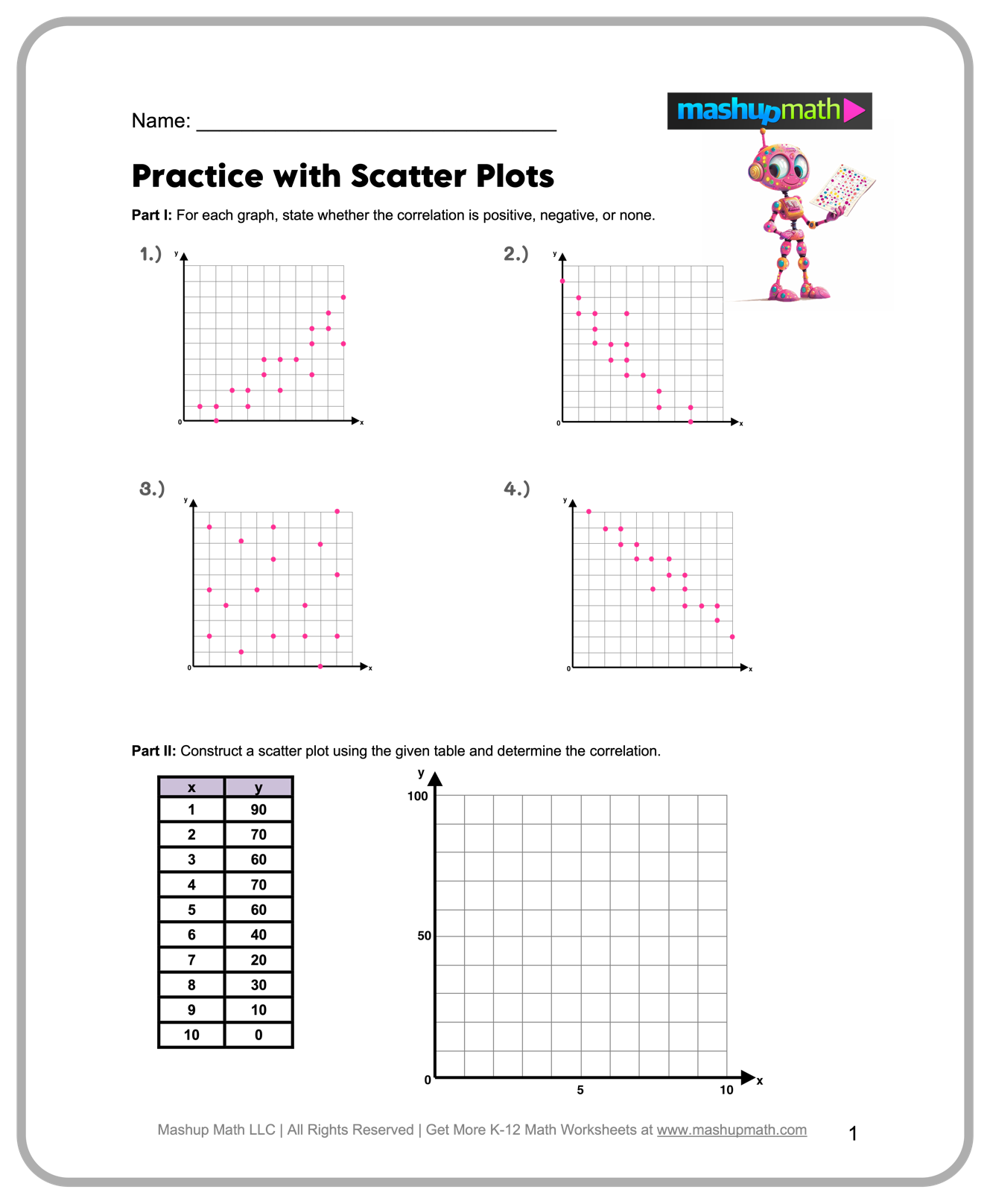 Free 6th Grade Math Worksheets—Printable w/ Answers — Mashup Math