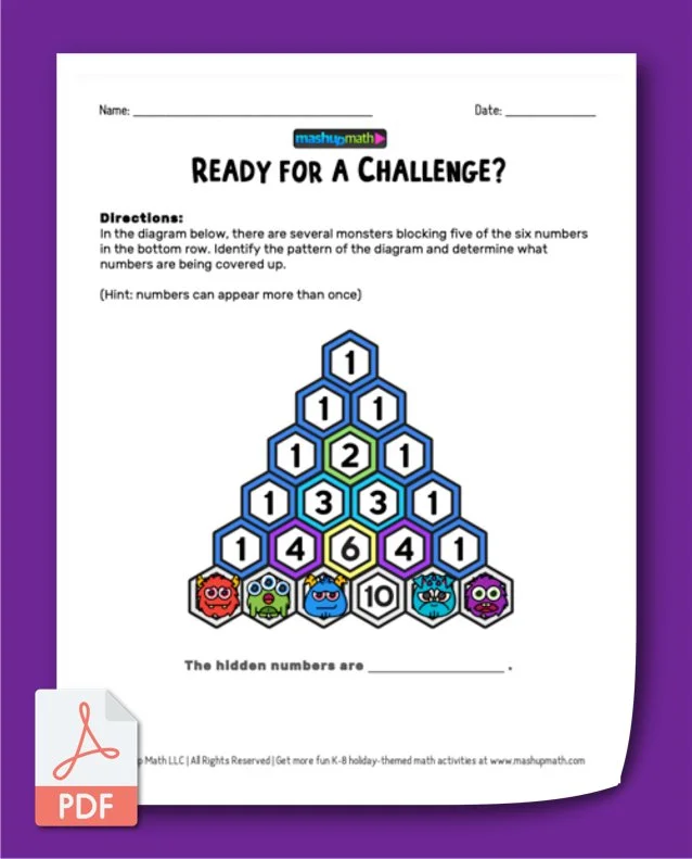 Free 4th Grade Math Puzzles (Printable) — Mashup Math