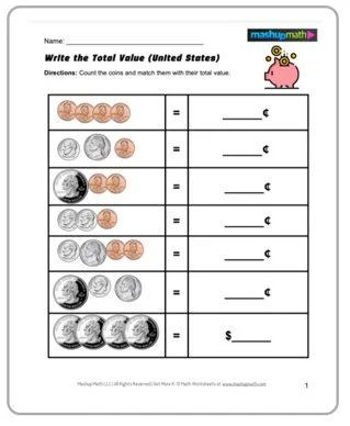 Free 2nd Grade Math Worksheets—Printable w/ Answers — Mashup Math