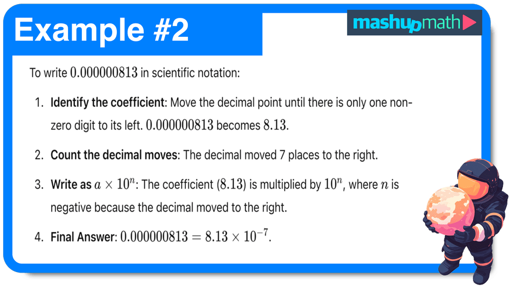 Free Scientific Notation Worksheet Library — Mashup Math