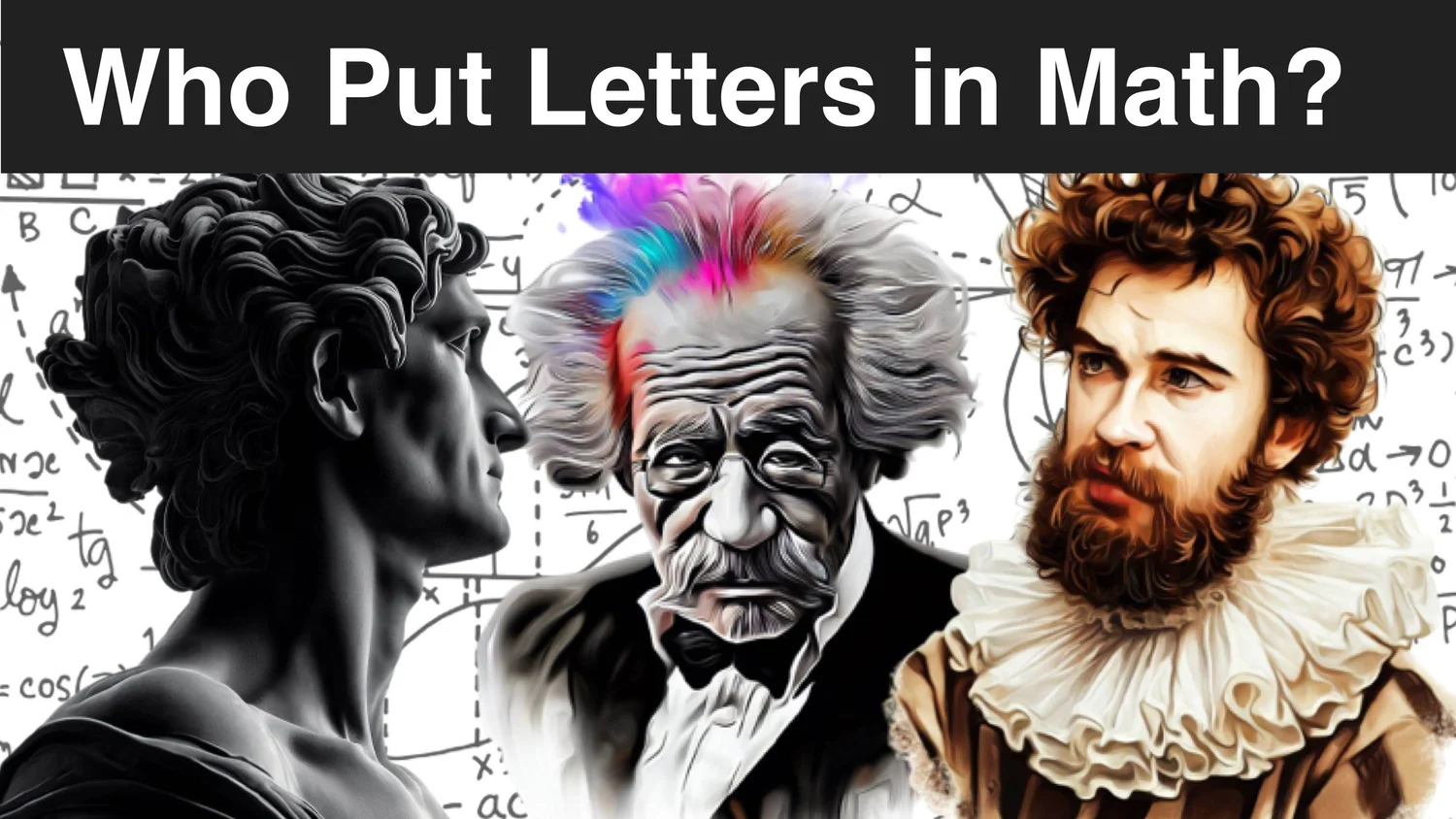 Who Put Letters in Math—Quick Explanation — Mashup Math