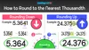How to Round to the Nearest Thousandth (Step-by-Step) — Mashup Math