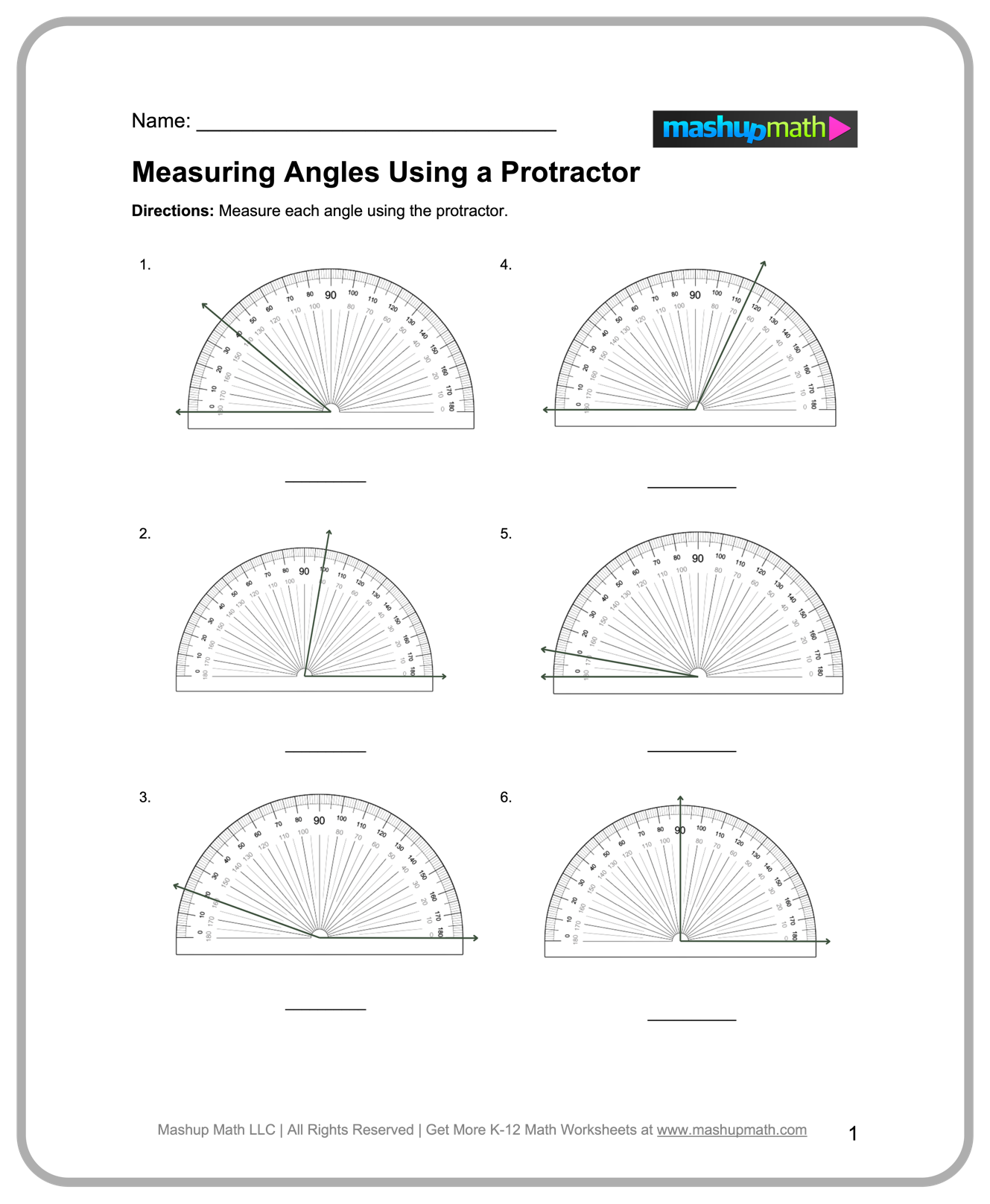 Free 3rd Grade Math Worksheets—Printable w/ Answers — Mashup Math