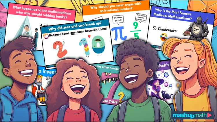 121 Funny Math Jokes for All Ages! — Mashup Math