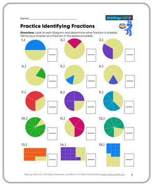Free 4th Grade Math Worksheets—Printable — Mashup Math