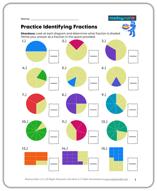 Free 4th Grade Math Worksheets—Printable — Mashup Math