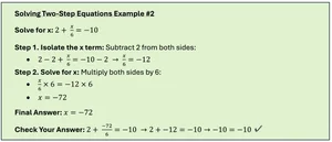 Free Two Step Equations Worksheets — Mashup Math