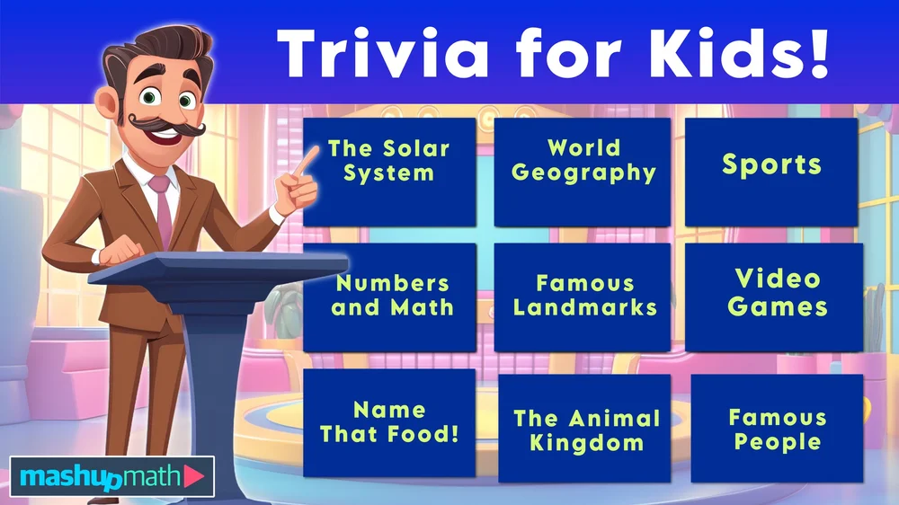 101 Trivia Questions for Kids (with Answers) — Mashup Math