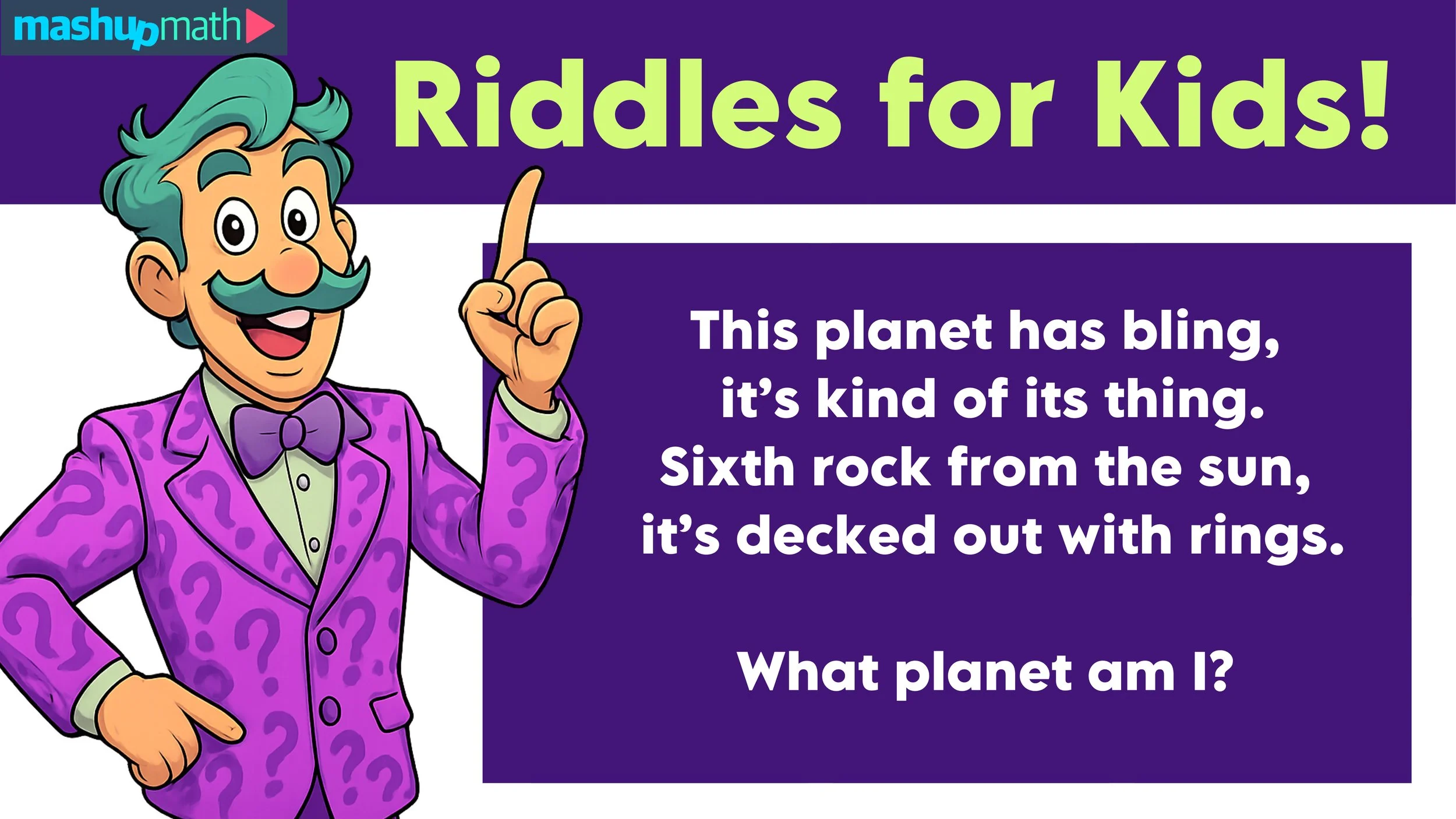 101 Riddles for Kids with Answers — Mashup Math