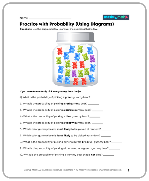 Free 6th Grade Math Worksheets—Printable w/ Answers — Mashup Math