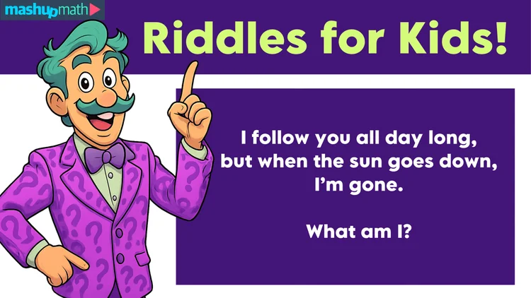 101 Riddles for Kids with Answers — Mashup Math