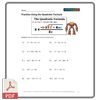 Free Quadratic Formula Worksheets—Printable with Answers — Mashup Math