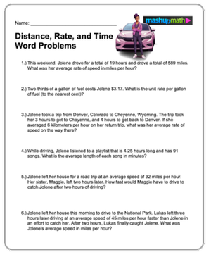 Free 7th Grade Math Worksheets—Printable w/ Answers — Mashup Math