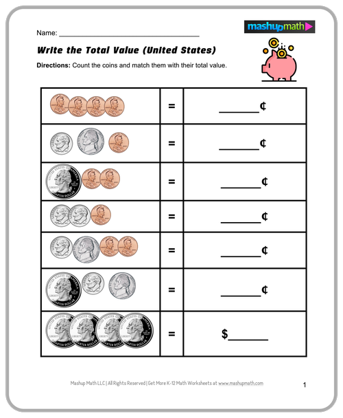 Free Preschool Math Worksheets—Printable — Mashup Math