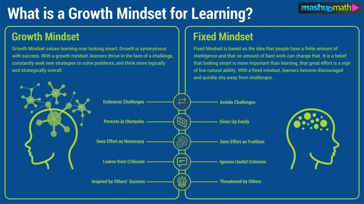Growth Mindset Definition and Examples — Mashup Math