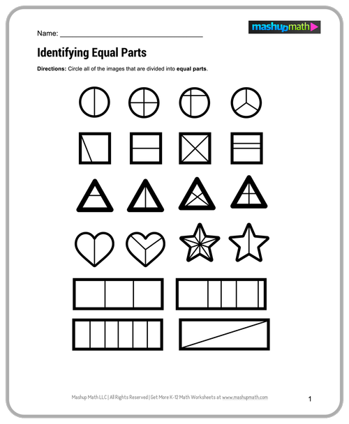 Free 1st Grade Math Worksheets—Printable w/ Answers — Mashup Math