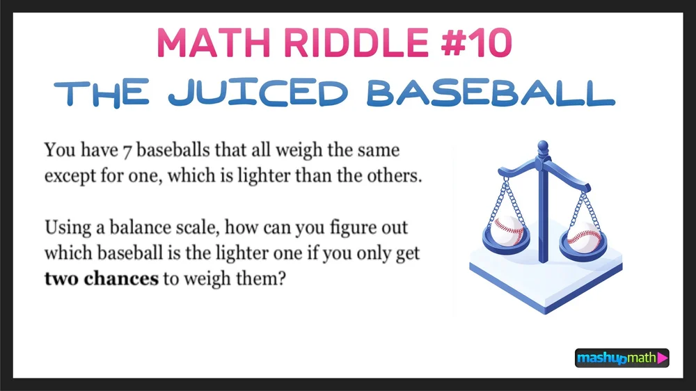 10 Free Math Riddles for Adults — Mashup Math