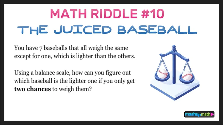 10 Free Math Riddles for Adults — Mashup Math
