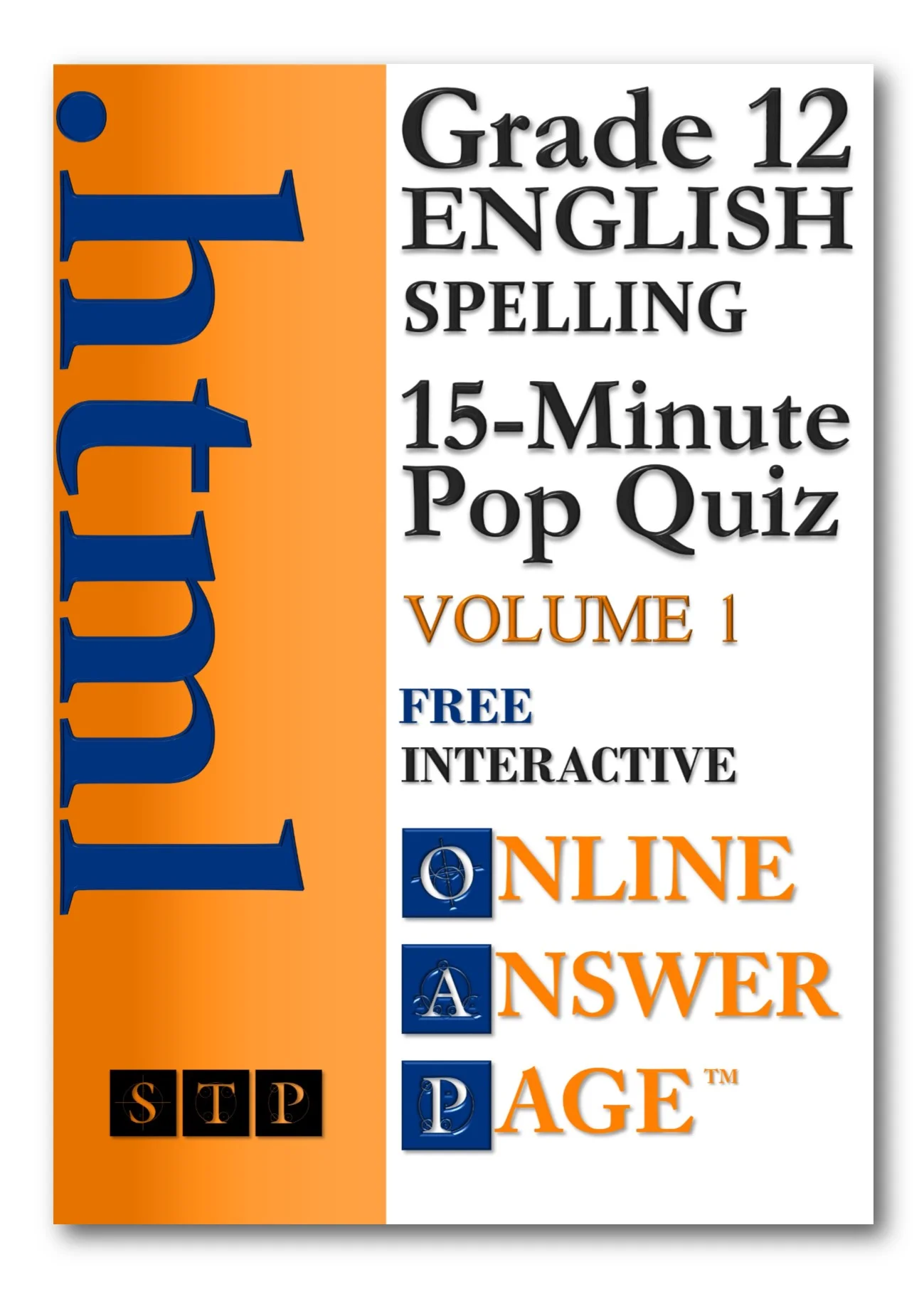Grade 12 English Spelling Pop Quizzes Online Answer Pages Collection ...