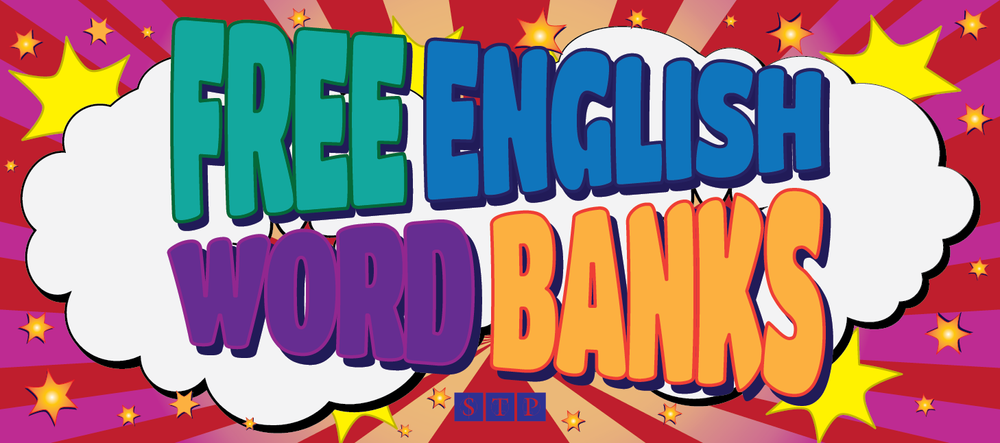 Book Lovers' Words (Word Banks) - Vocabulary Infographic — STP Books