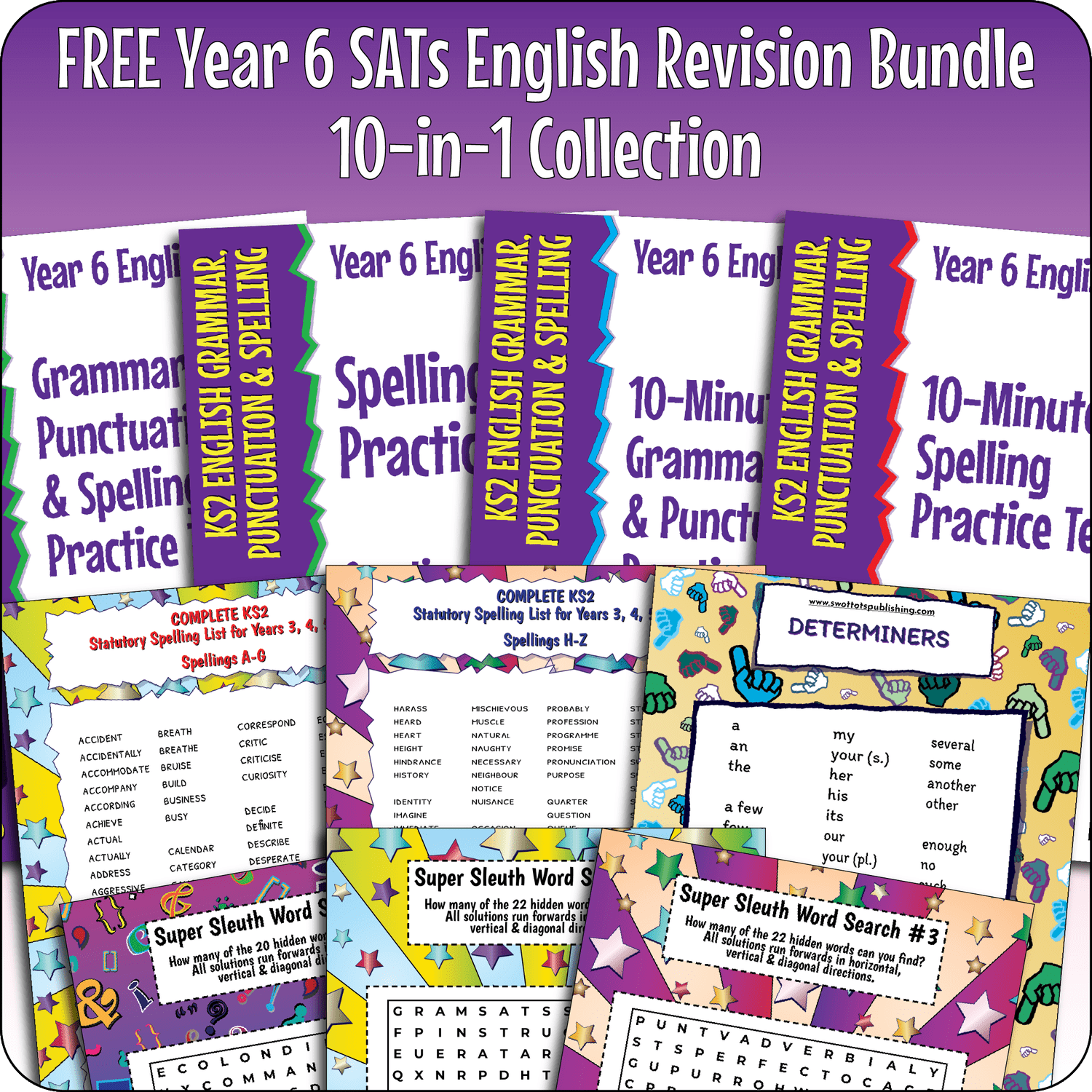 Free KS2 Year 6 SATs Revision Collection — STP Books