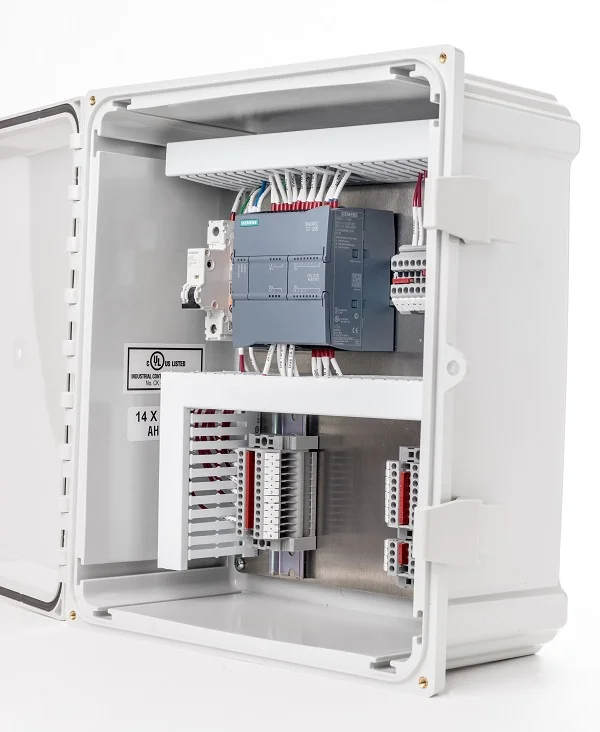 Basic Control System 12x12 Poly Enclosure KTP700 — PLC in a Box