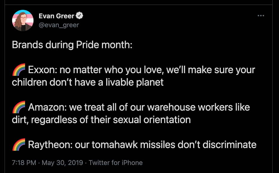 Looking Back At Pride Month: Corporate Rainbow-Washing — Power In Place