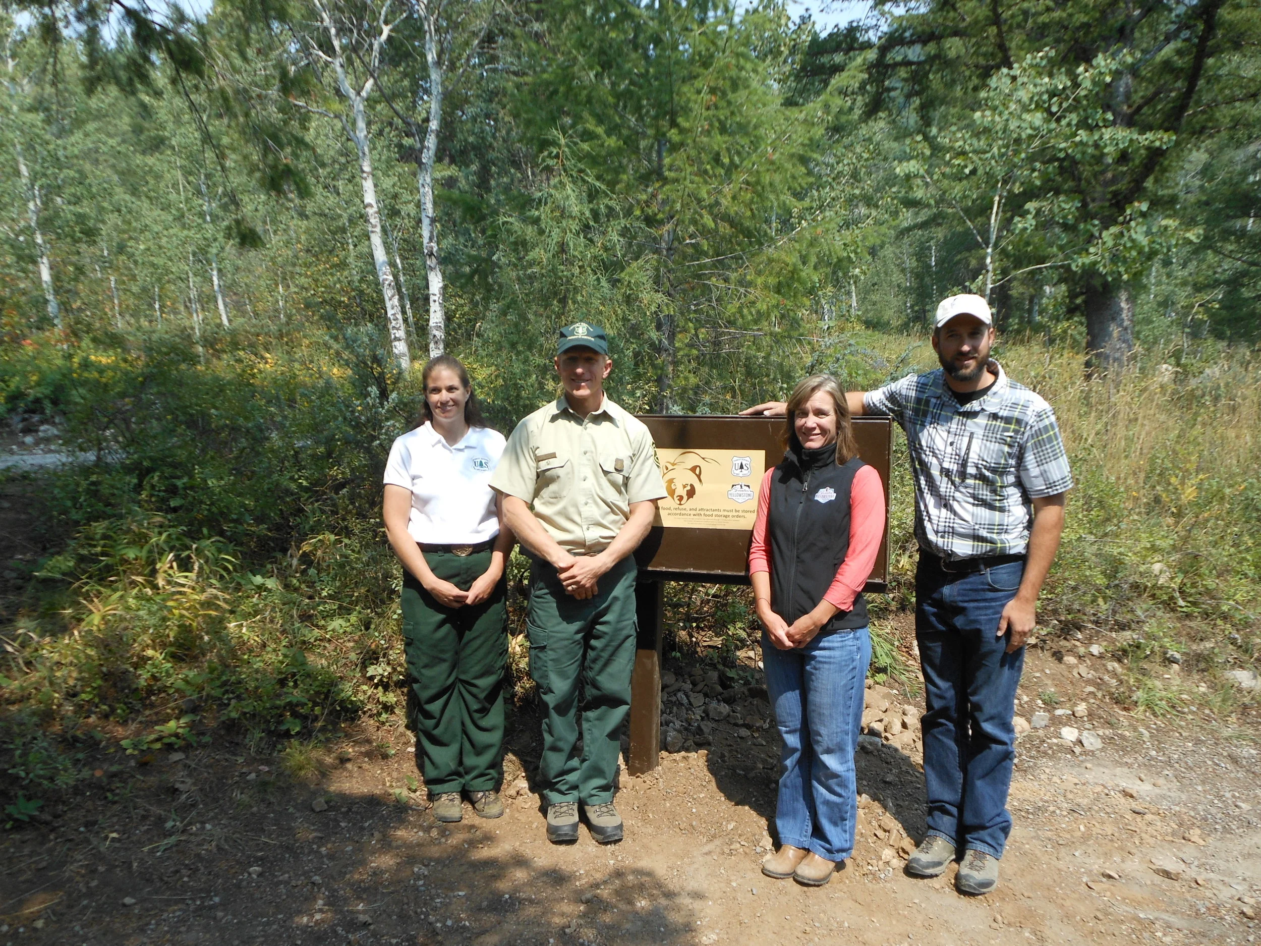GYC installs bear bins in Idaho campground — Greater Yellowstone Coalition