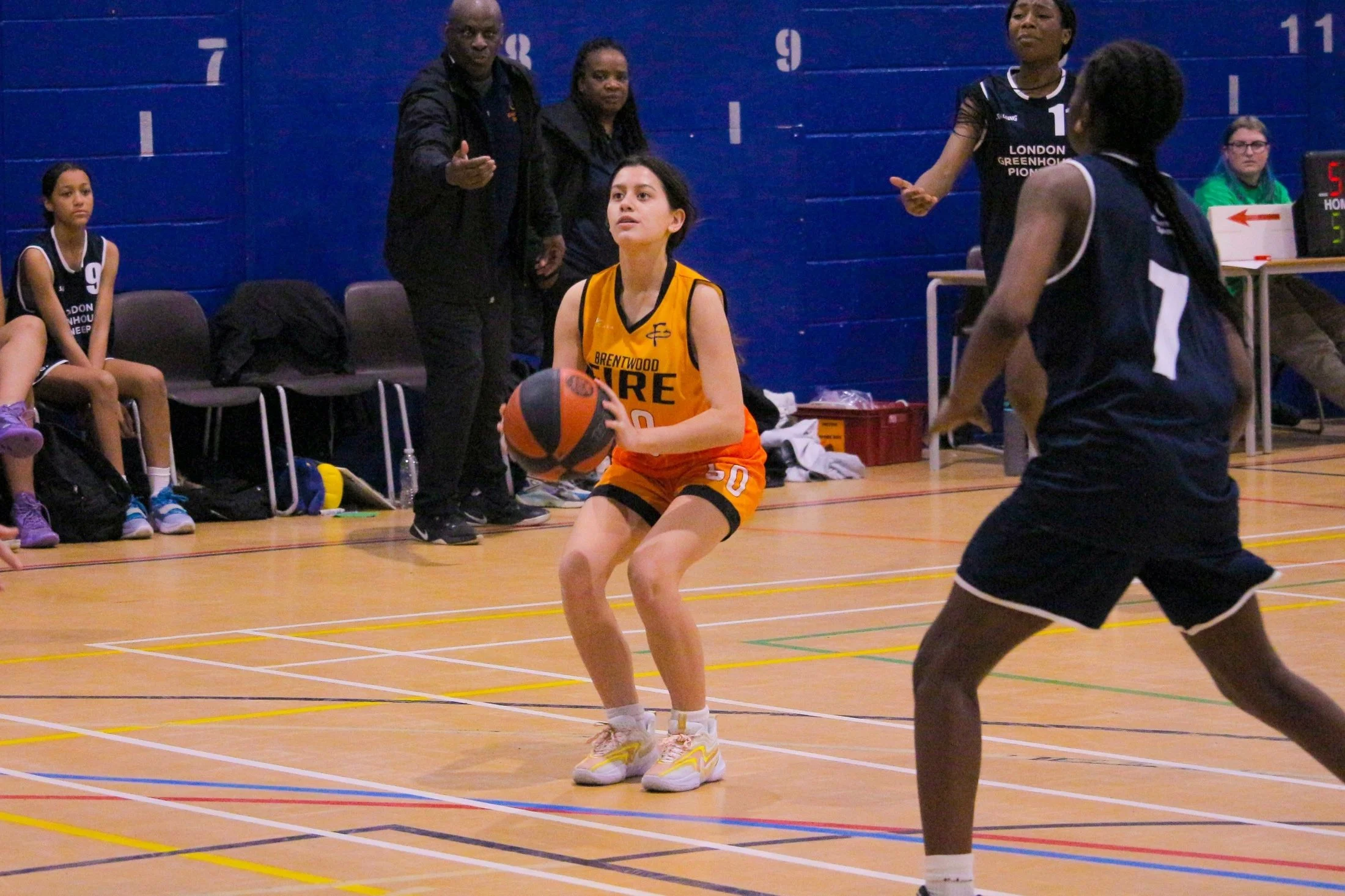 Brentwood Fire Basketball