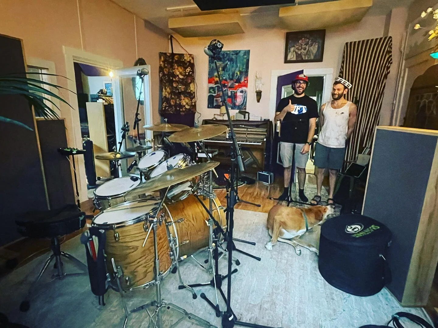 Future Fields Studios - Recording in Burlington, Vermont.