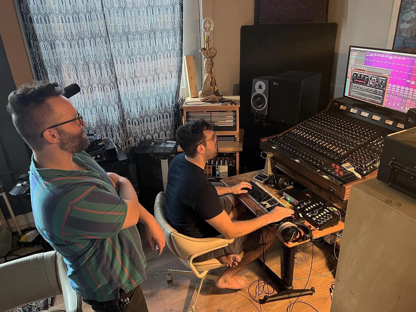 Future Fields Studios - Recording in Burlington, Vermont.