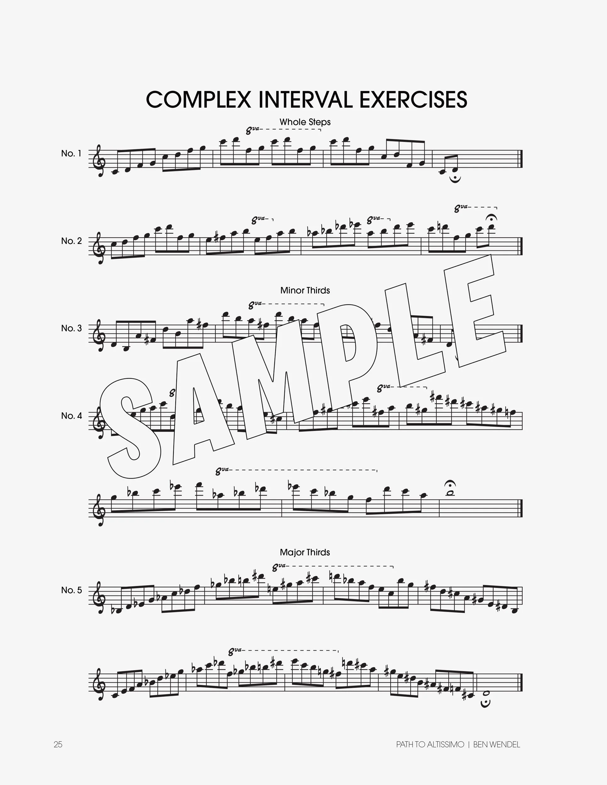 BOOKS — Ben Wendel