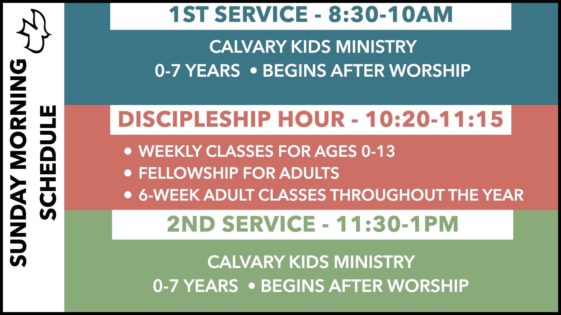 Regular Events — Calvary Chapel Centralia