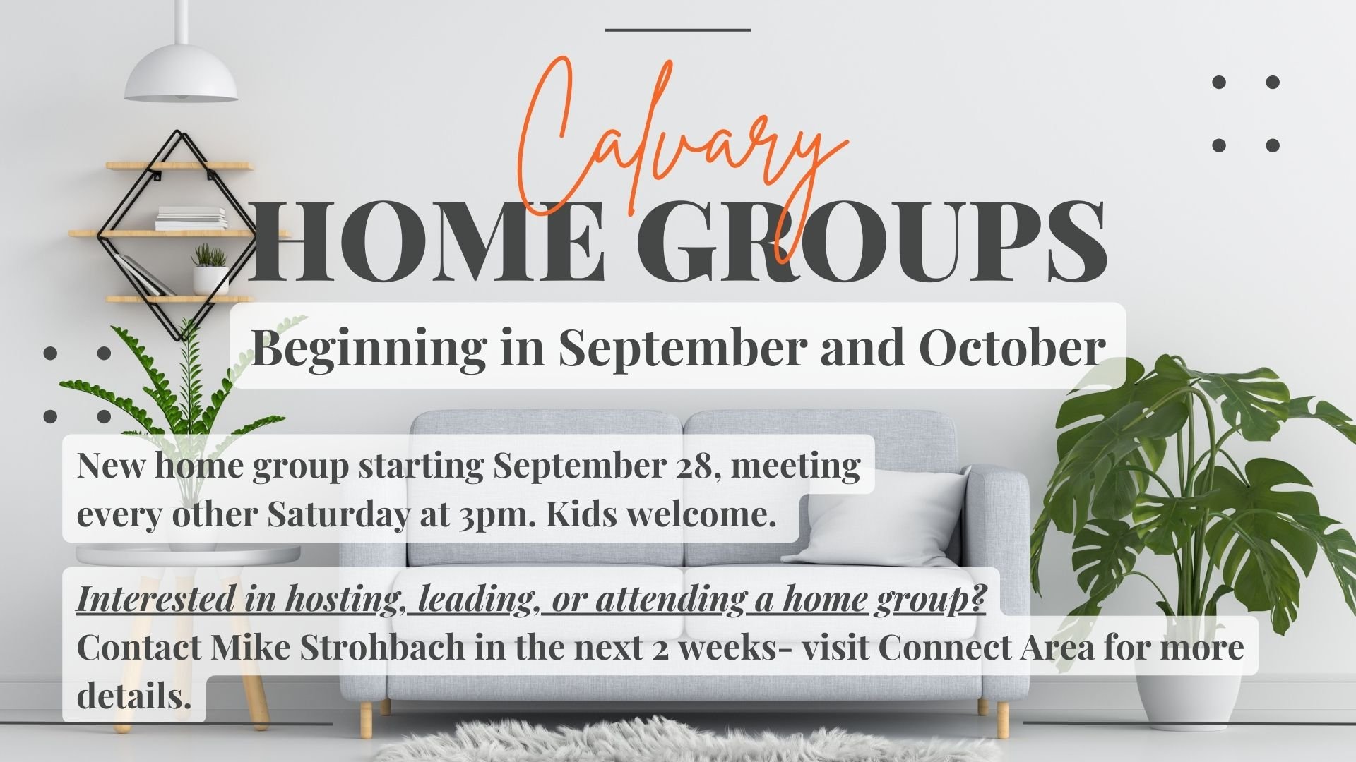 SPECIAL EVENTS — Calvary Chapel Centralia